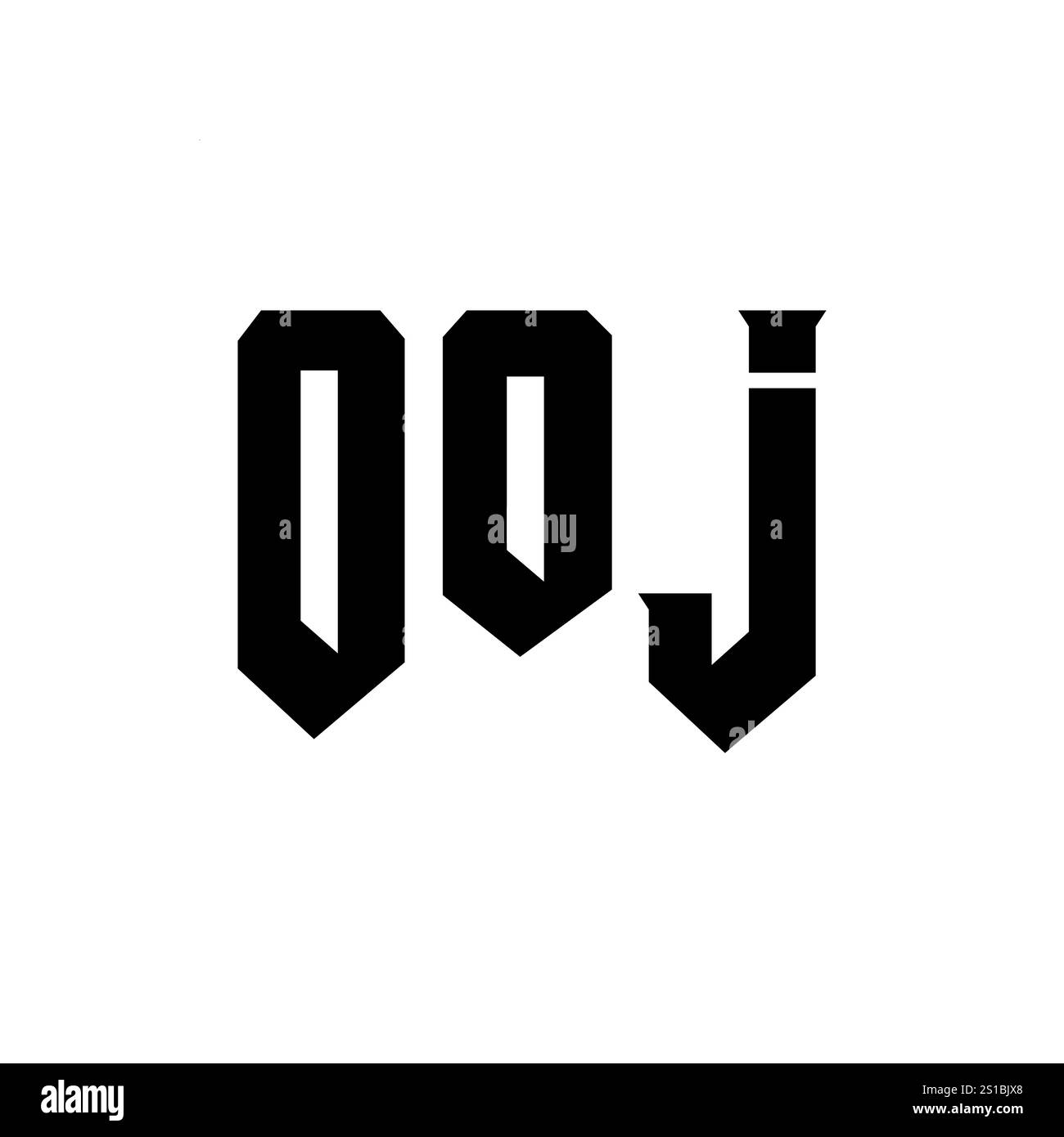 OOJ letter logo design for technology company. OOJ logo design black ...