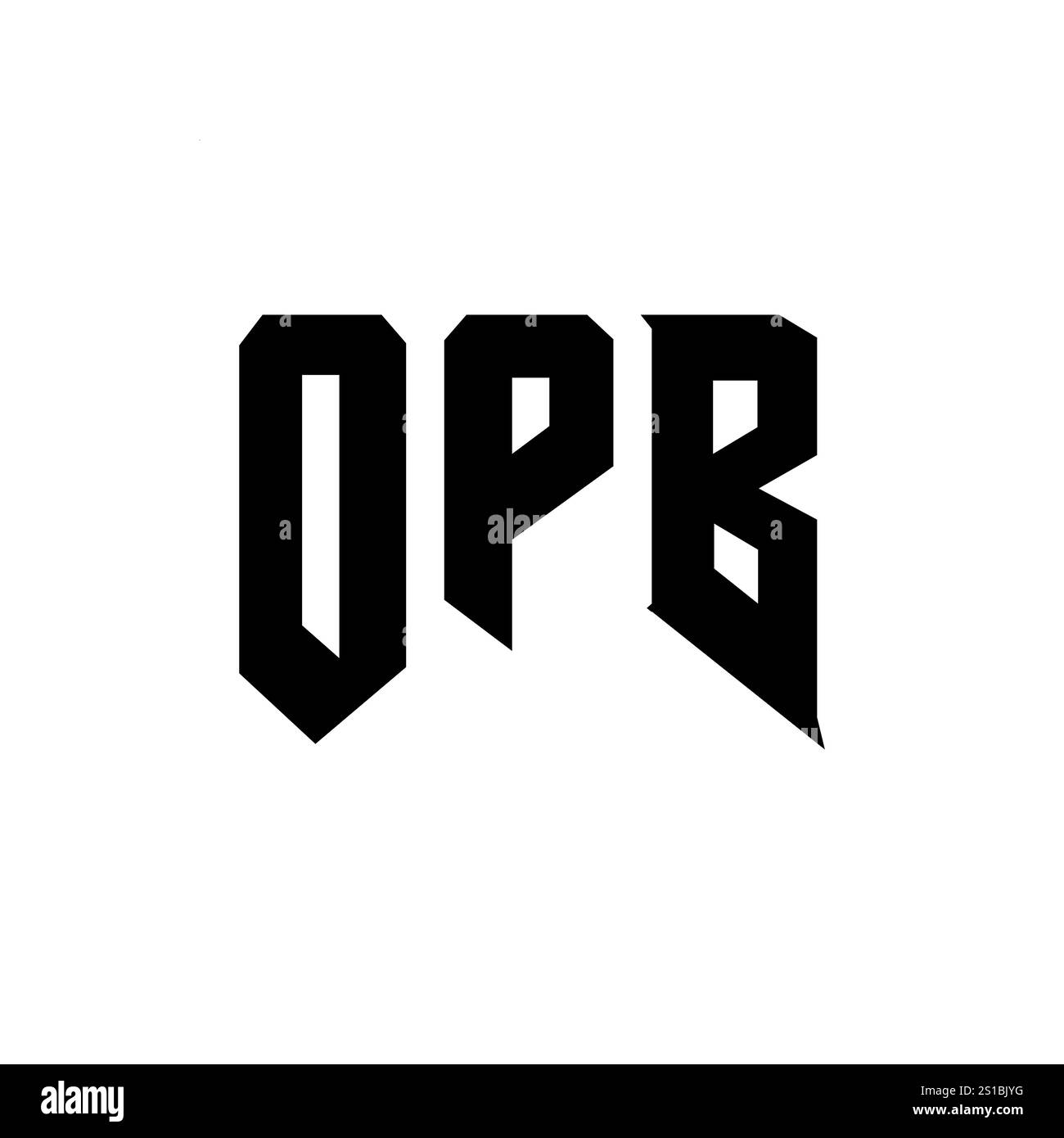 Opb logo design hi-res stock photography and images - Alamy