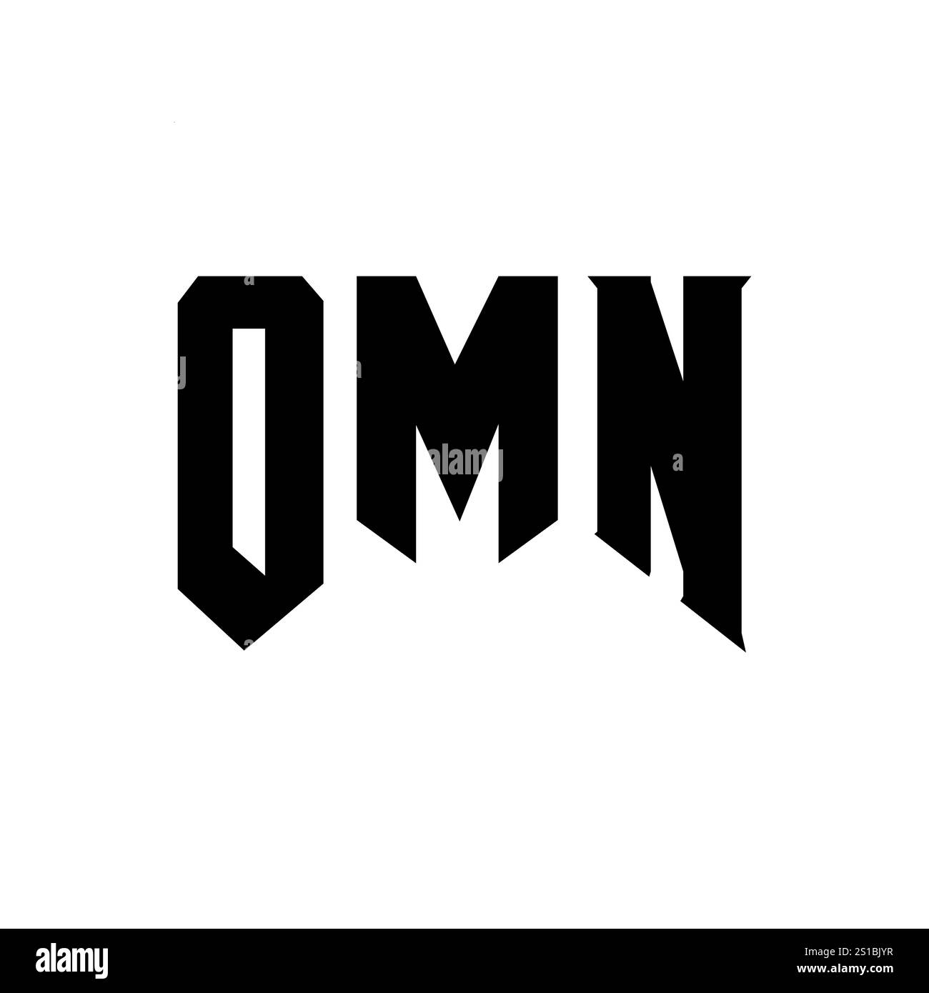 Omn logo design hi-res stock photography and images - Alamy