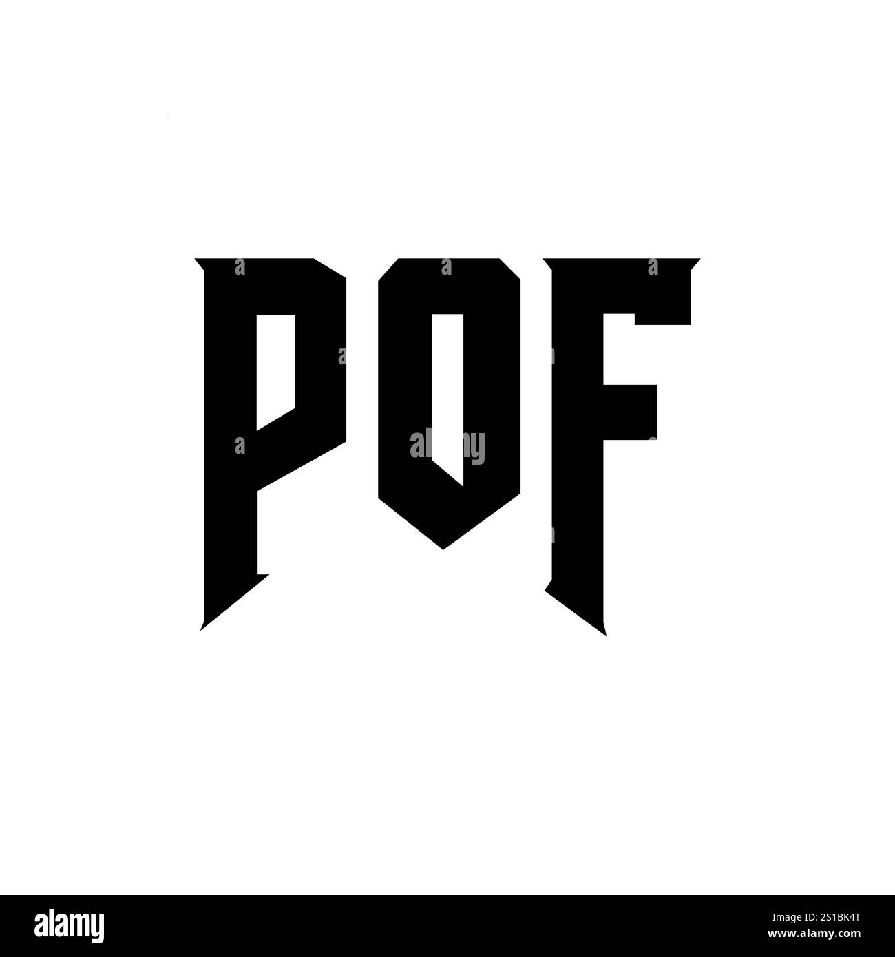 Pof minimalist logo hi-res stock photography and images - Alamy