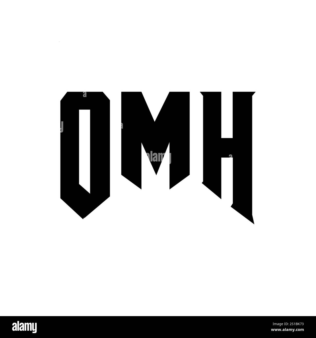 Omh logo design Stock Vector Images - Alamy