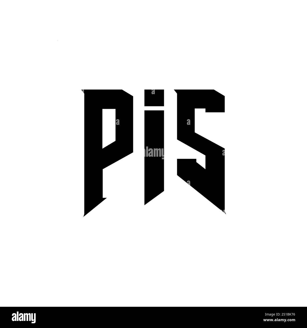 Pis logo design Stock Vector Images - Alamy