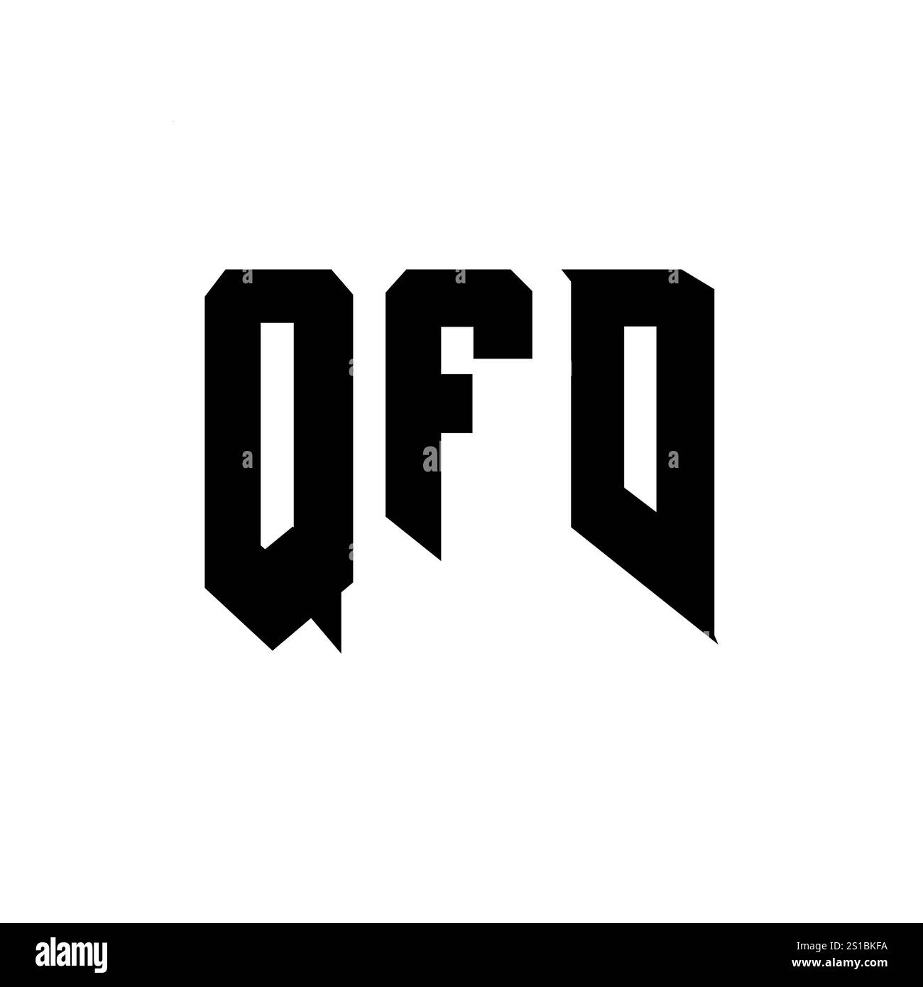 Qfd logo design hi-res stock photography and images - Alamy