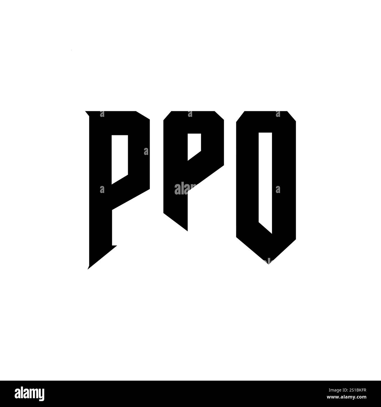 Ppo logo design hi-res stock photography and images - Alamy