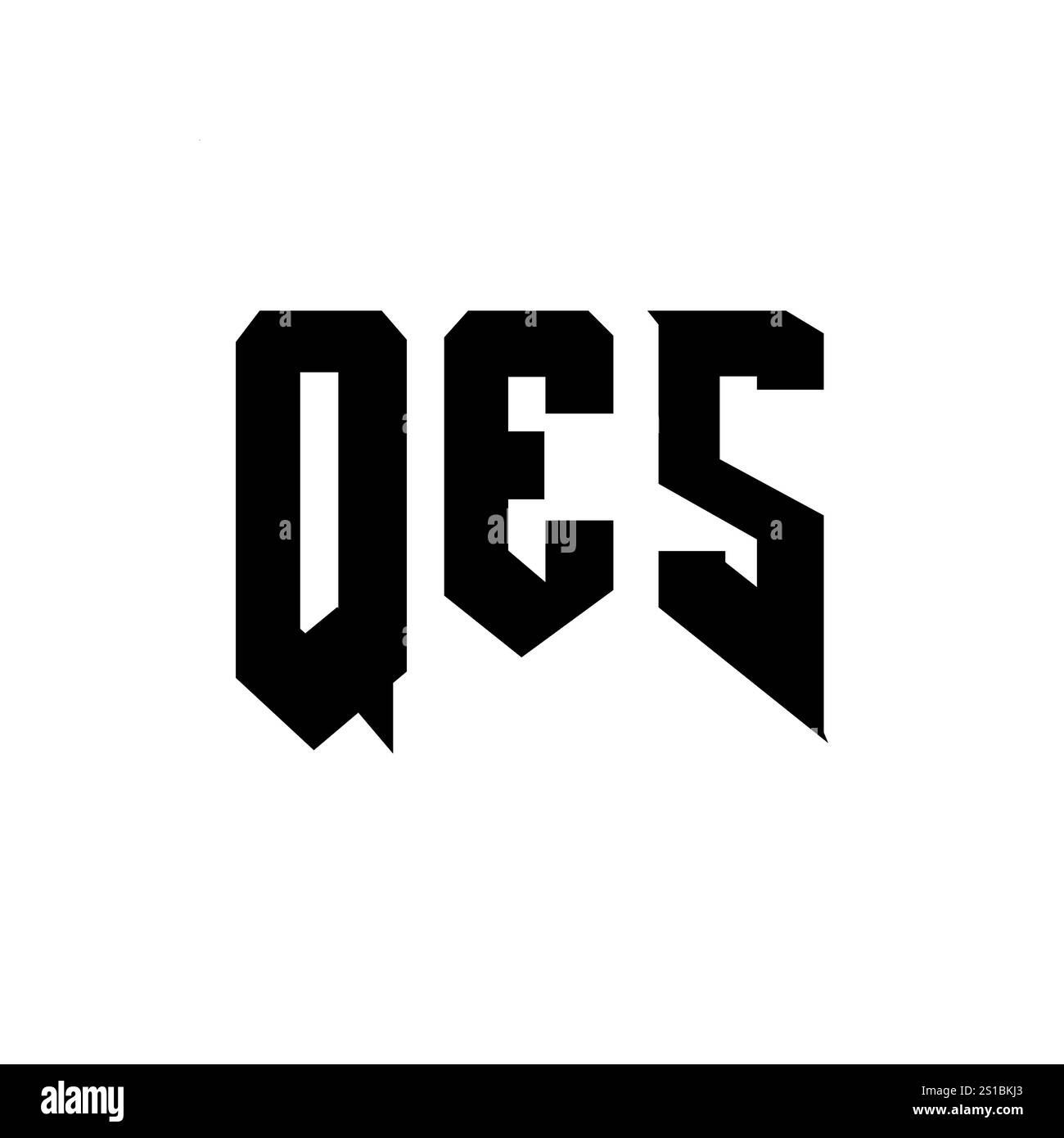 Qes logo design hi-res stock photography and images - Alamy