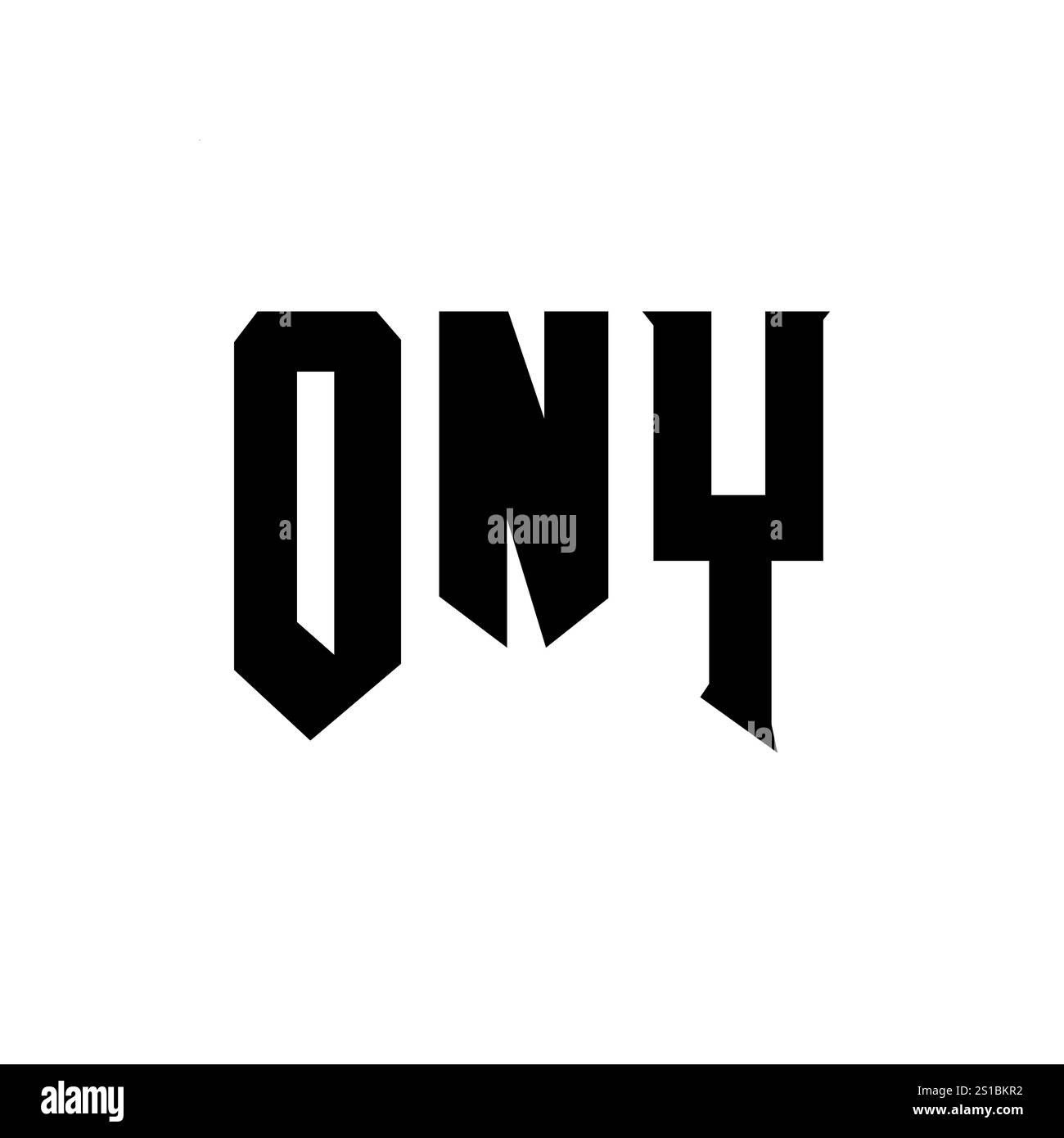 ONY letter logo design for technology company. ONY logo design black ...