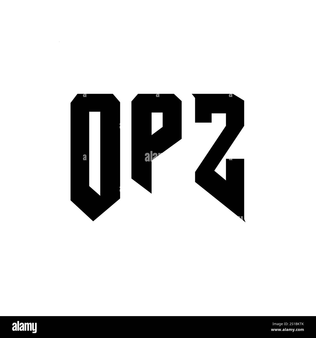 Opz logo design hi-res stock photography and images - Alamy