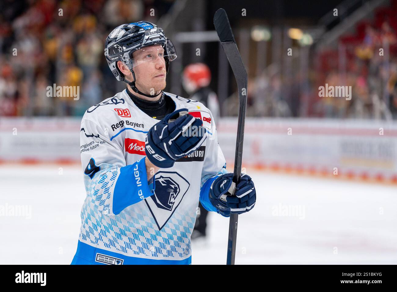 Enttaeuschung nach der 4:1 Niederlage bei Myles Powell (ERC Ingolstadt ...