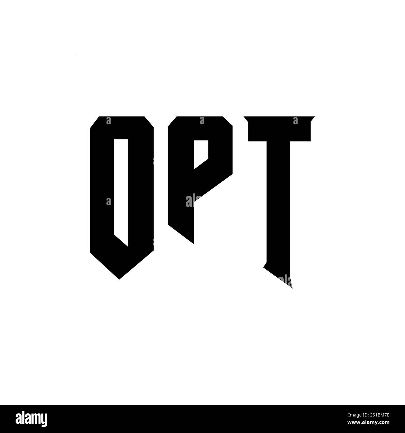 Opt logo design Cut Out Stock Images & Pictures - Alamy