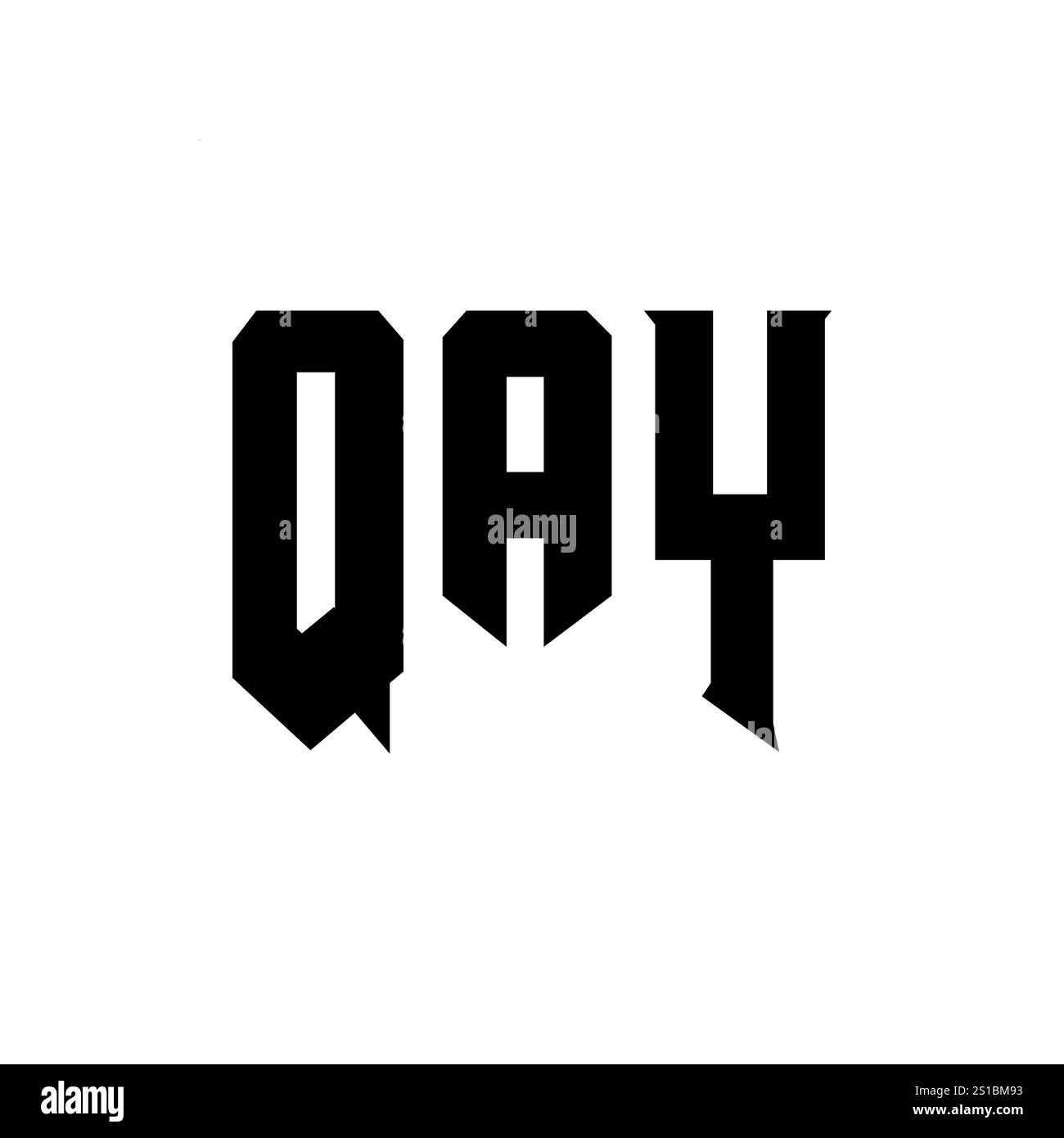 Qay logo design hi-res stock photography and images - Alamy