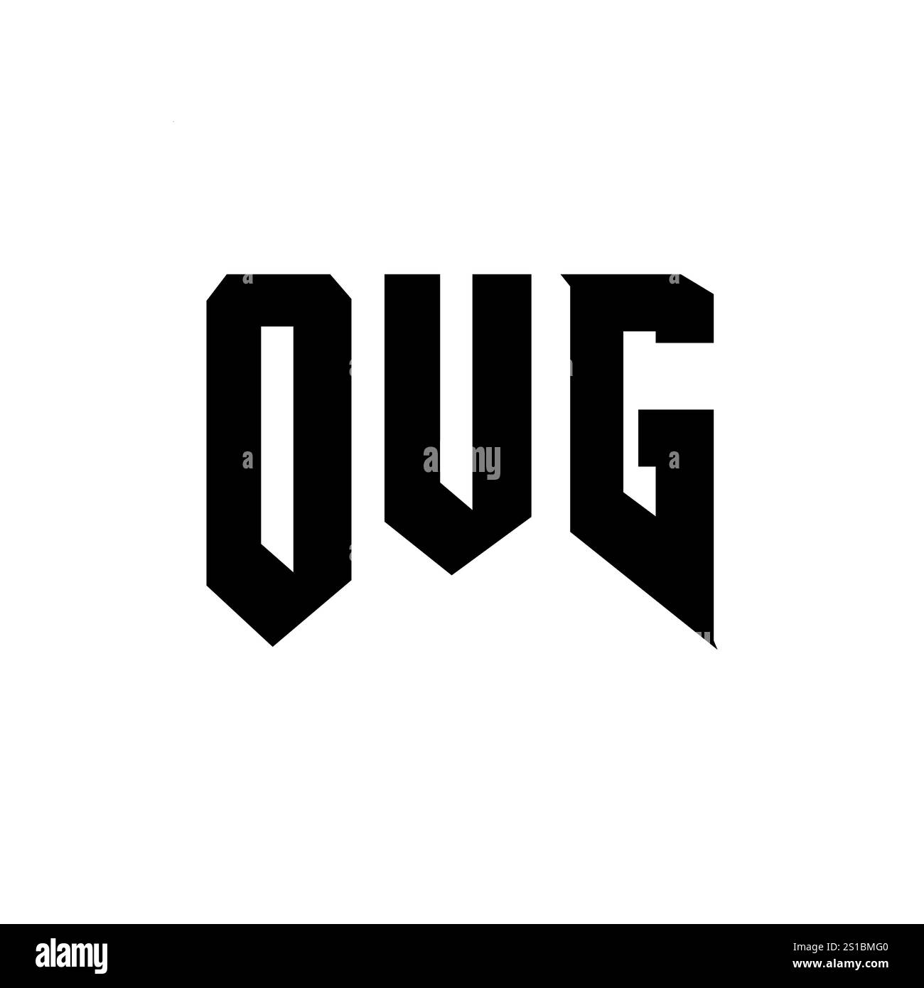 Oug logo design Stock Vector Images - Alamy