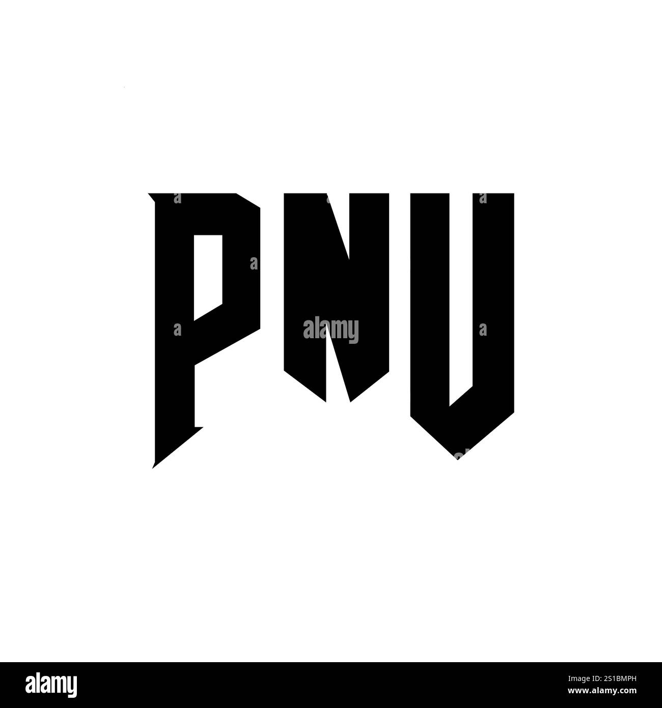 Pnu logo design Cut Out Stock Images & Pictures - Alamy