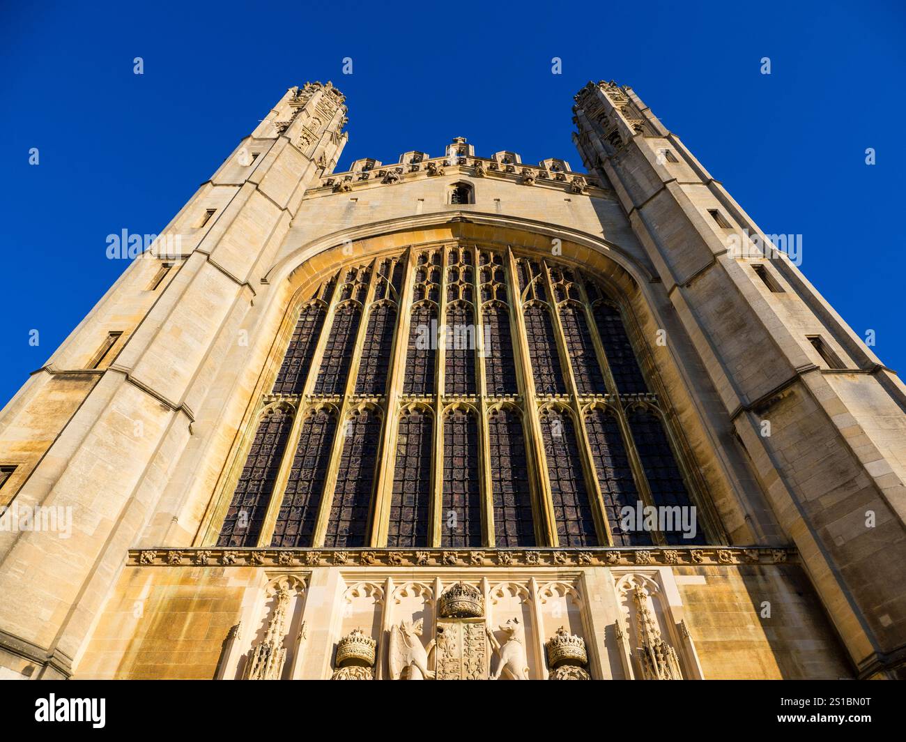 West Windows of Kings College Chapel, Kings College, University of ...