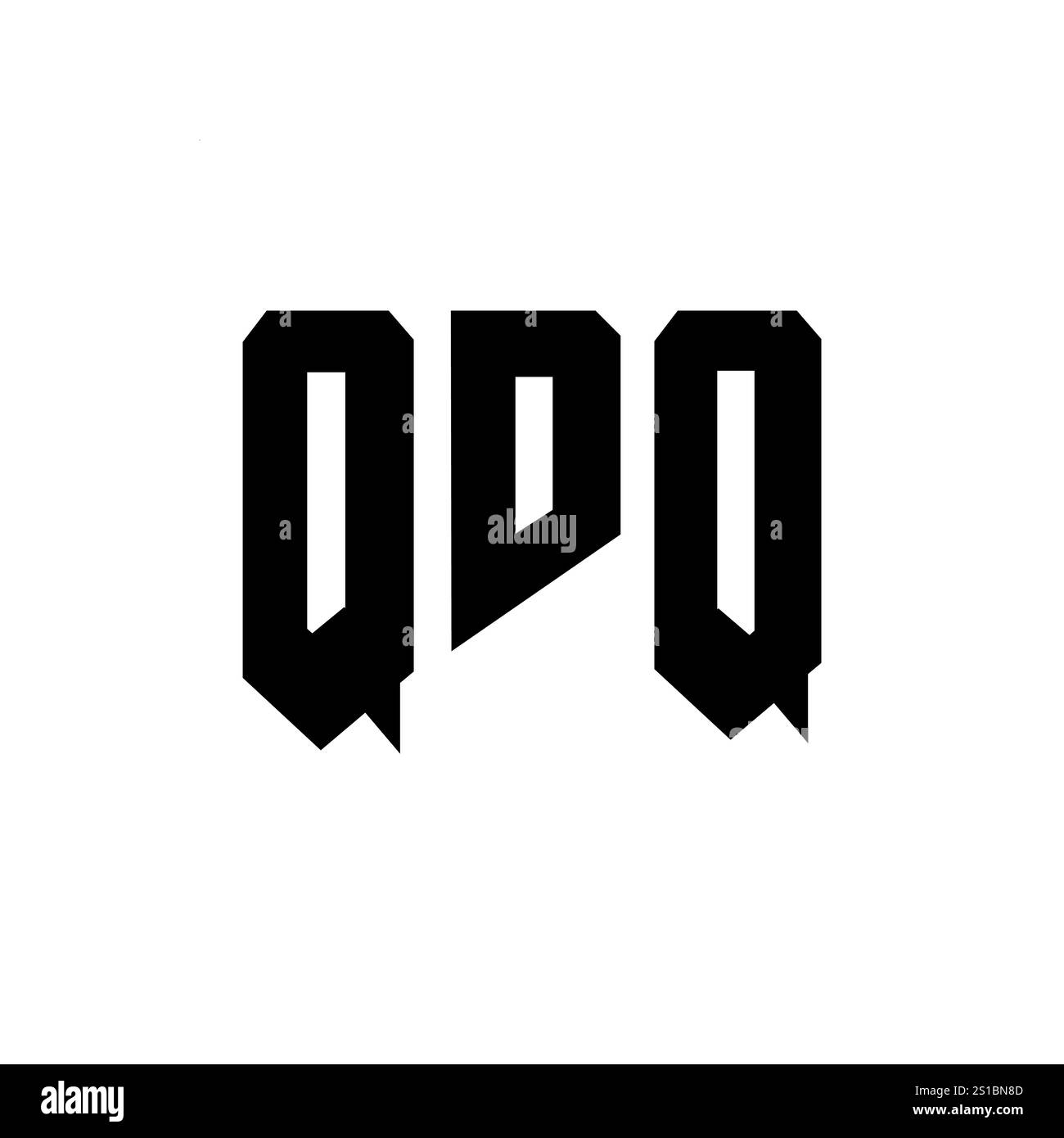 Qdq logo design hi-res stock photography and images - Alamy