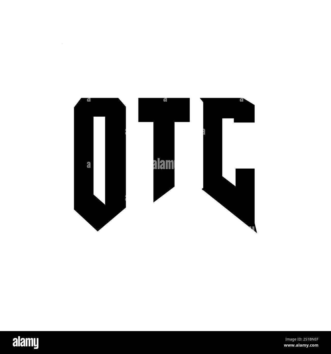 OTC letter logo design for technology company. OTC logo design black ...