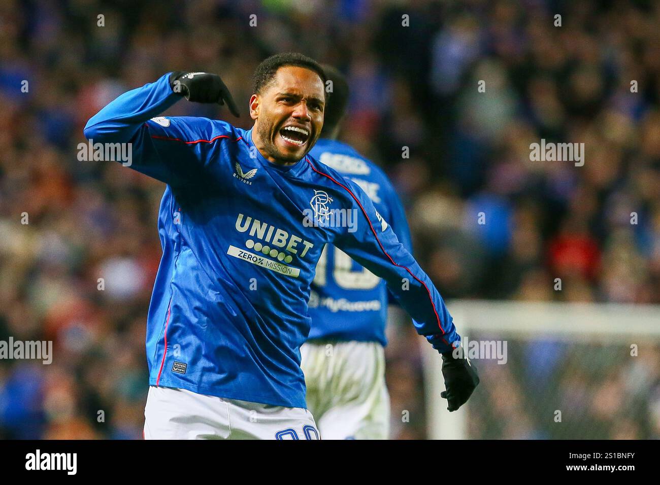 Glasgow, UK. 02nd Jan, 2025. Rangers played Celtic at Ibrox, Glasgow ...