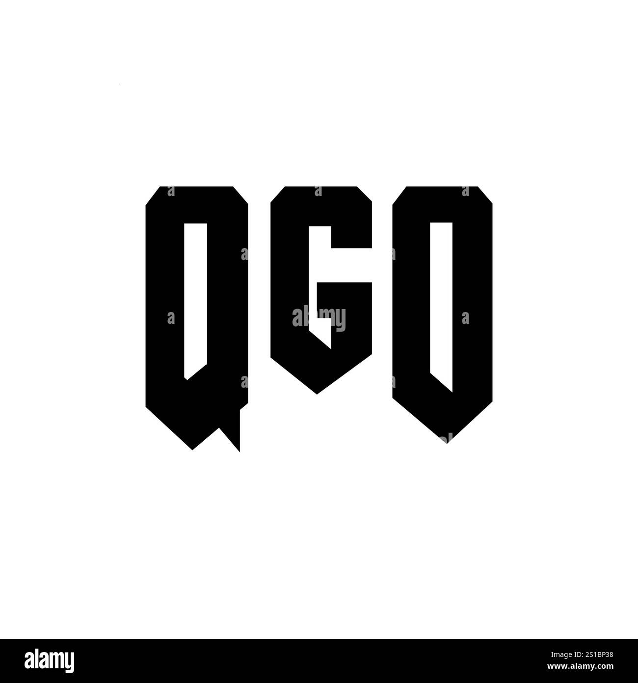 Qgo logo design hi-res stock photography and images - Alamy