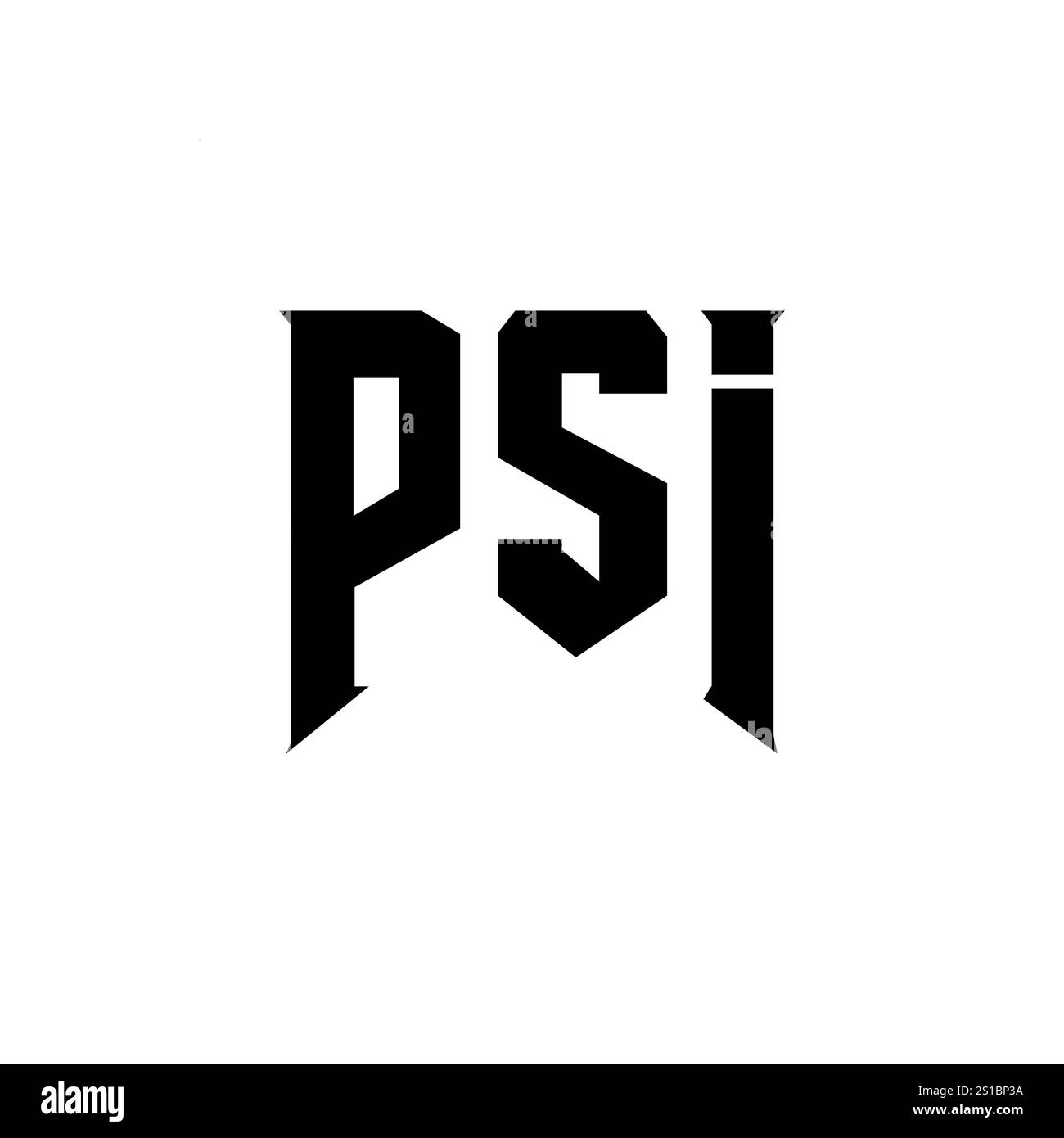 PSI letter logo design for technology company. PSI logo design black ...