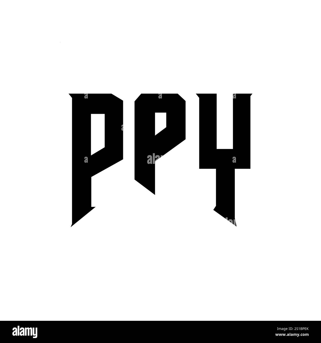 Ppy logo design hi-res stock photography and images - Alamy