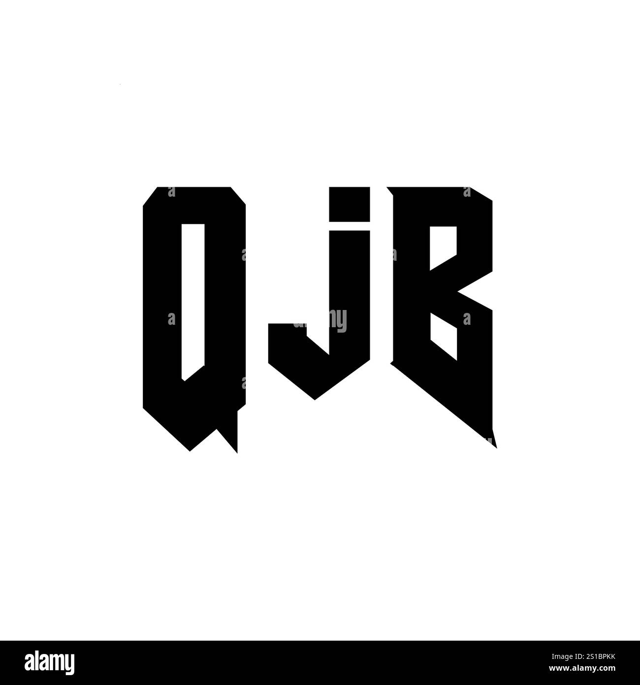 Qjb logo design hi-res stock photography and images - Alamy