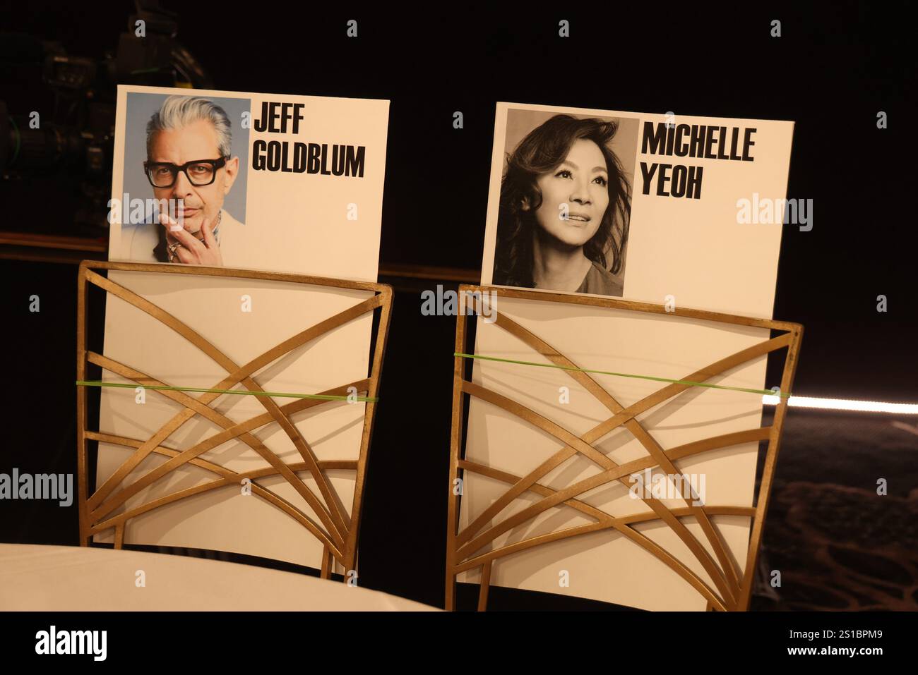 International Ballroom seating layout at the 82nd Annual Golden Globe ...