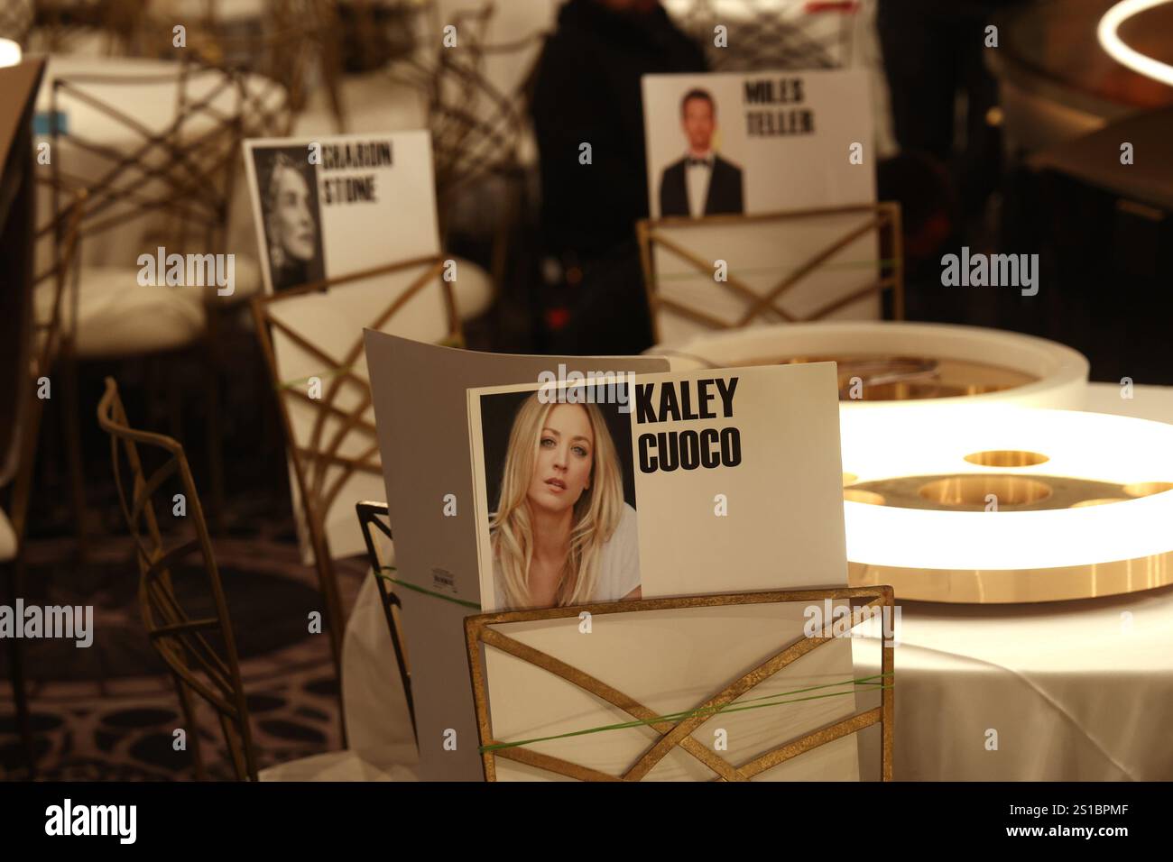 Beverly Hills, USA. 02nd Jan, 2025. International Ballroom seating ...