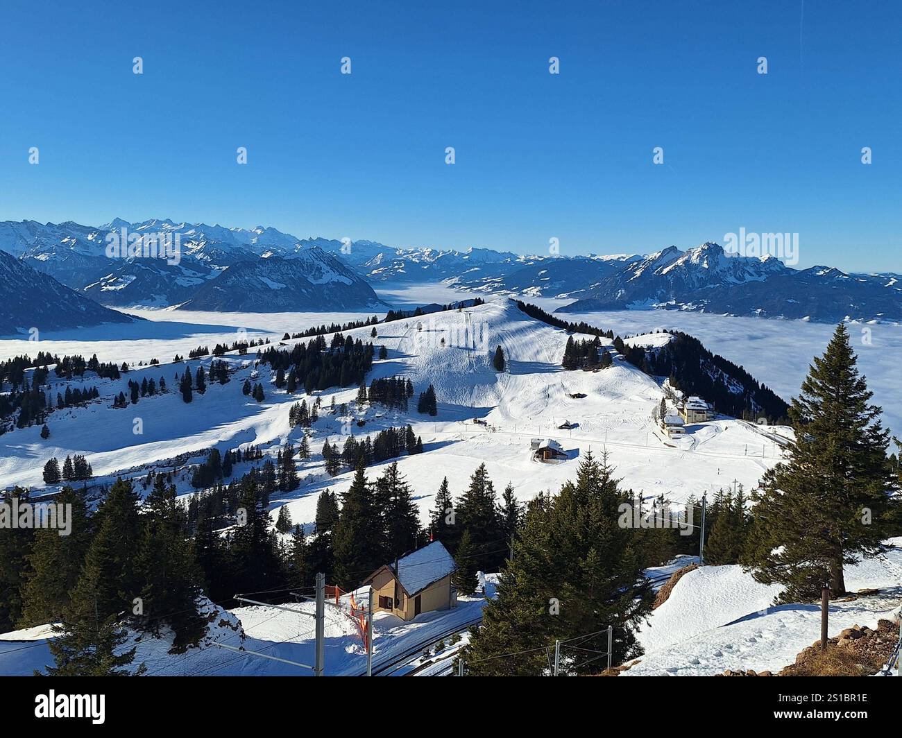 Rigi Themenbild - Zahnradbahn, Bergbahn, Rigi, Königin der Berge am ...
