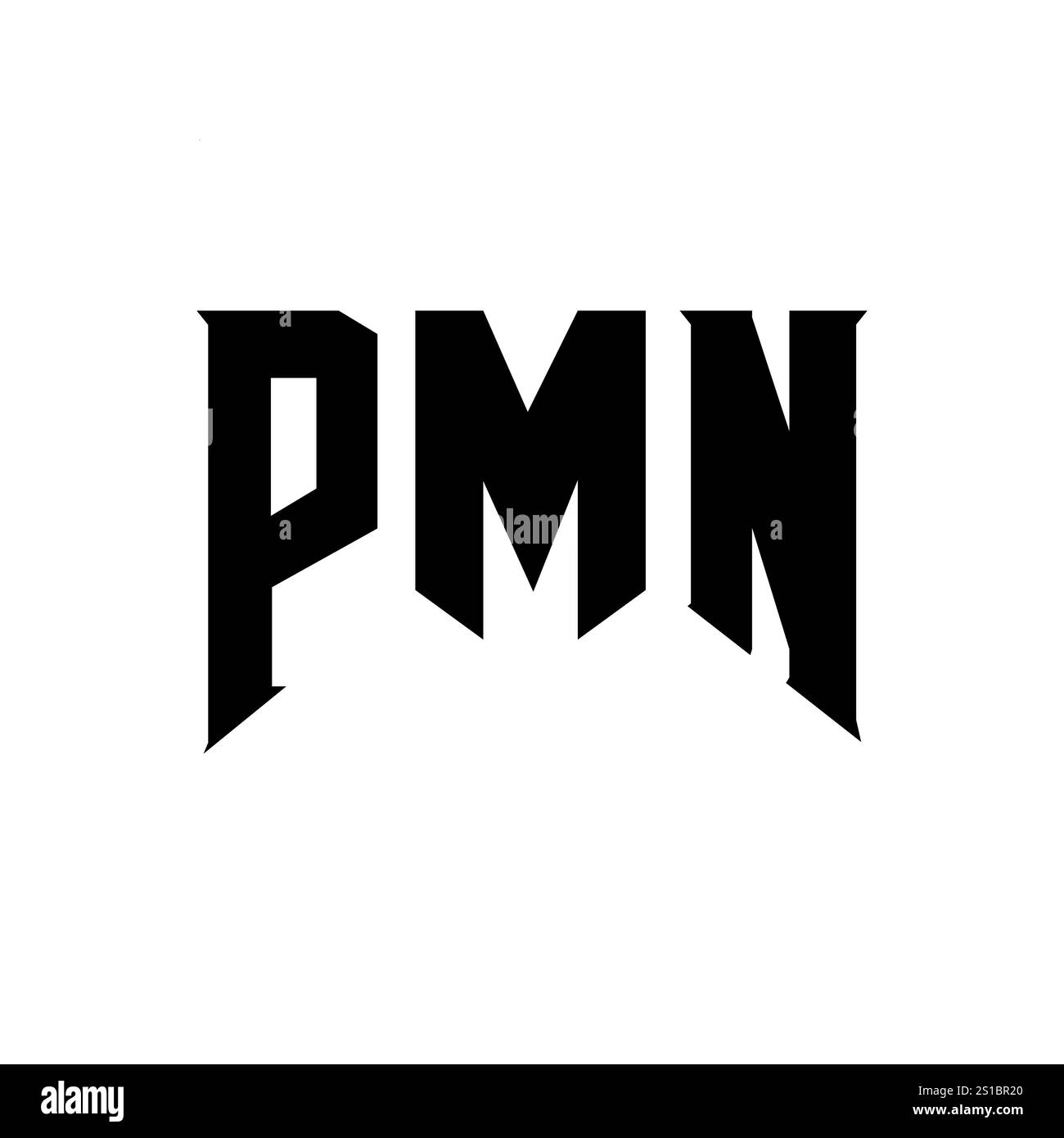 Pmn logo design hi-res stock photography and images - Alamy