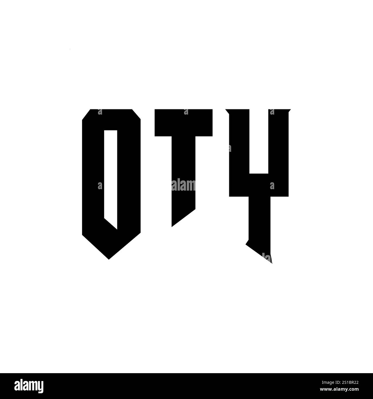 Oty logo design hi-res stock photography and images - Alamy
