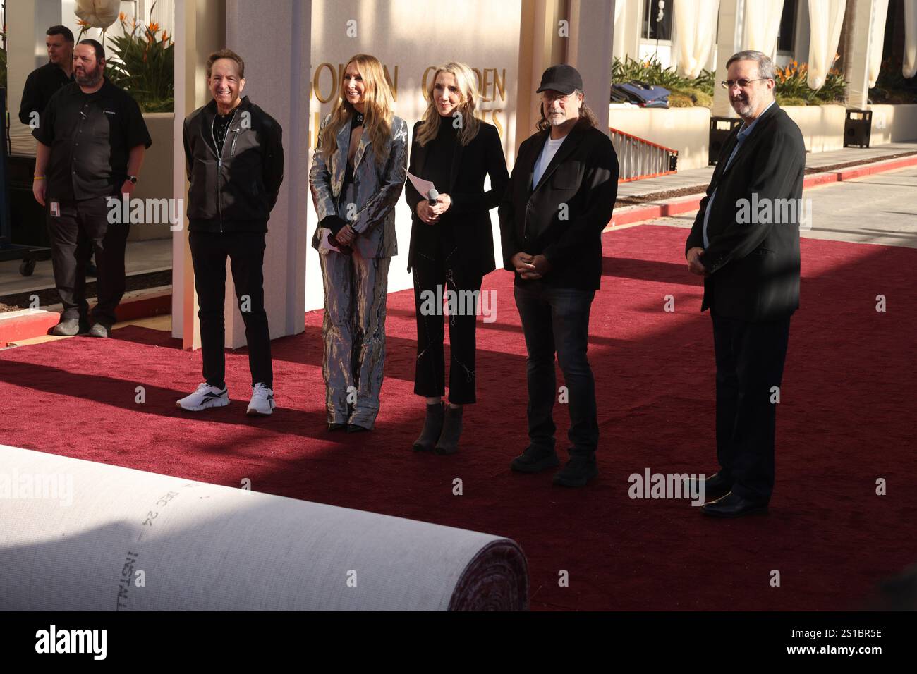 Barry Adelman, Nikki Glaser, Helen Hoehne, Glenn Weiss and Ricky ...