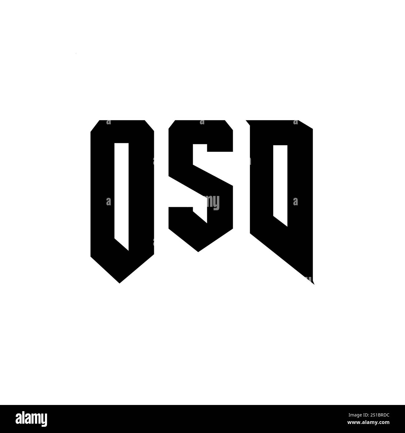 OSD letter logo design for technology company. OSD logo design black ...