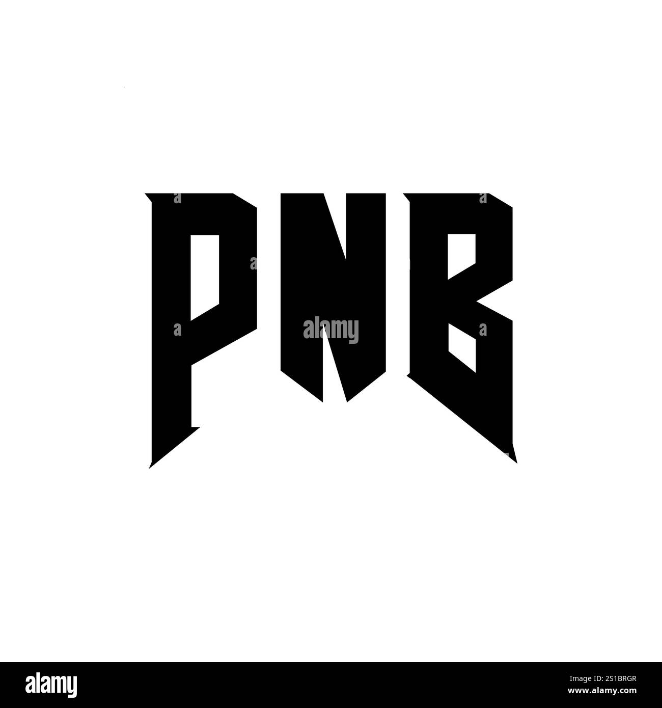 PNB letter logo design for technology company. PNB logo design black ...