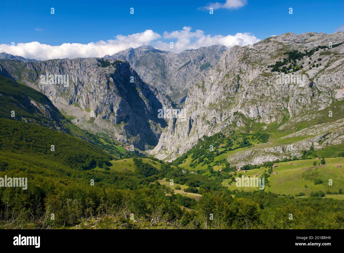 Bulnes (Cabrales Council). Picos de Europa National Park. Asturias ...