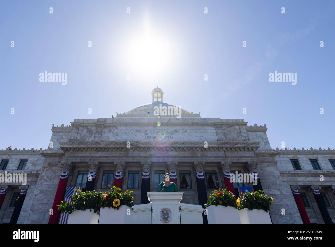 Jenniffer Gonzalez Colon speaks after she was sworn in as governor ...