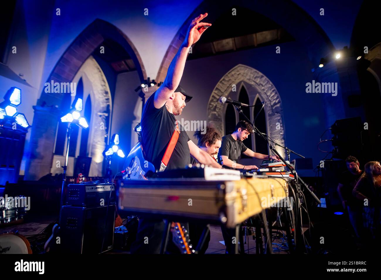 Edinburgh, Scotland. Wed 1 January 2025. Acclaimed Scottish electronic ...