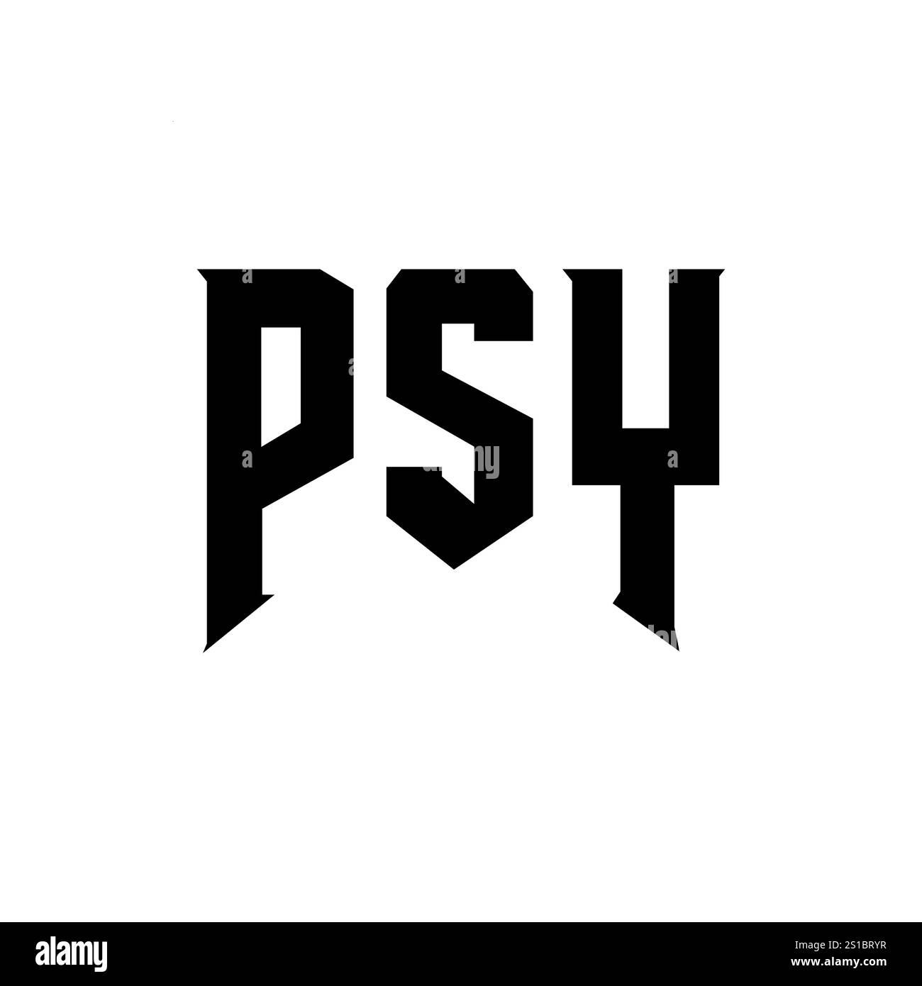 Psy logo design hi-res stock photography and images - Alamy