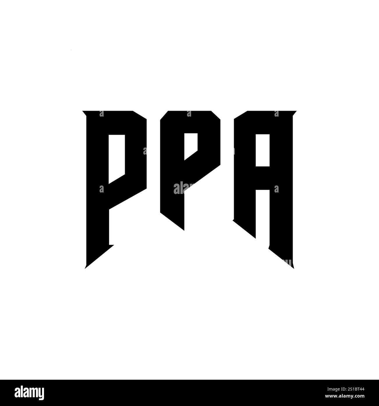 PPA letter logo design for technology company. PPA logo design black ...