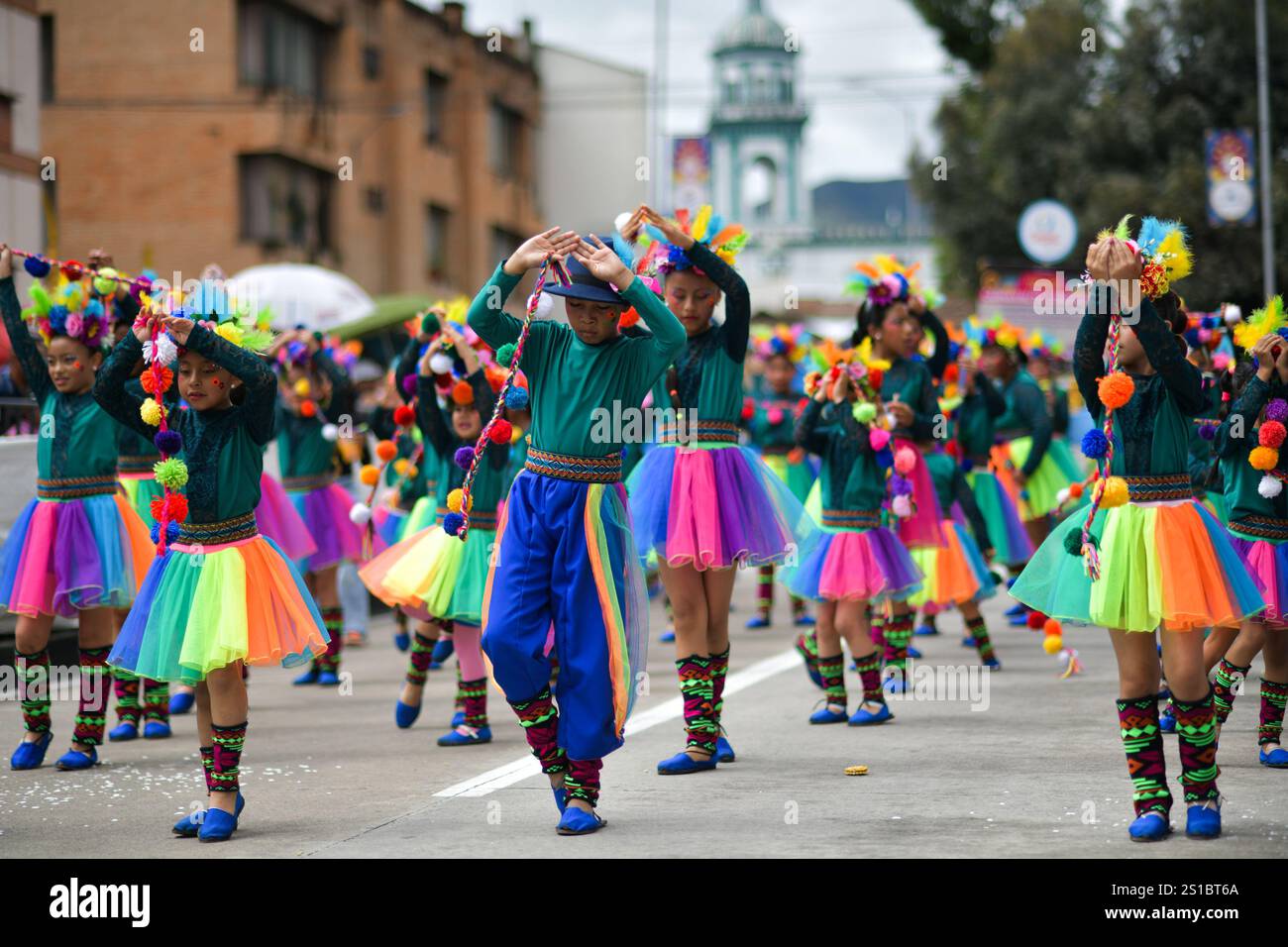 Kid-artist agreggations take part during the inauguration 'Small ...