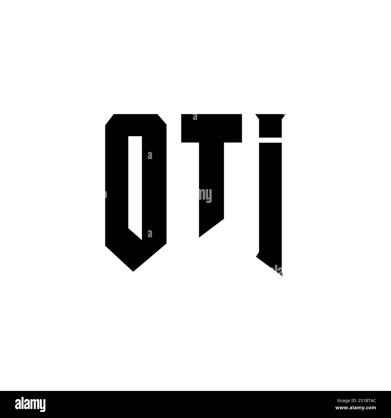 OTI letter logo design for technology company. OTI logo design black ...
