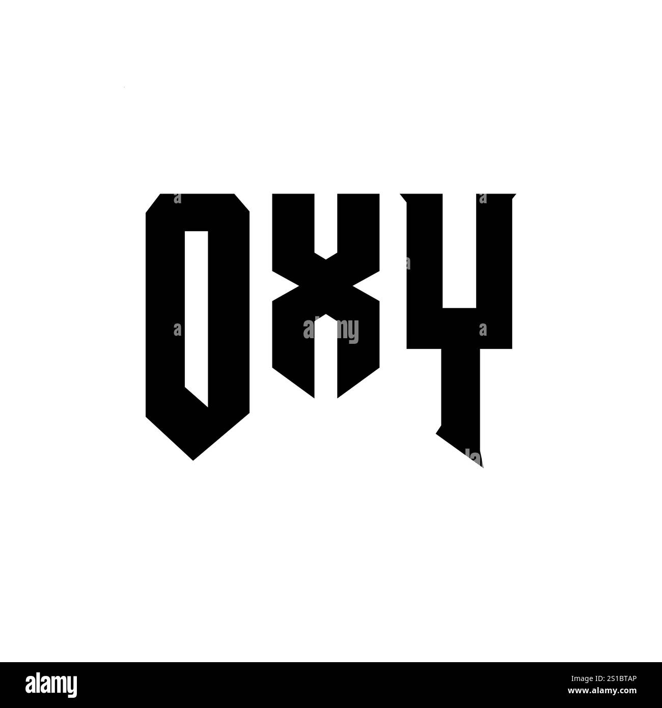 OXY letter logo design for technology company. OXY logo design black ...
