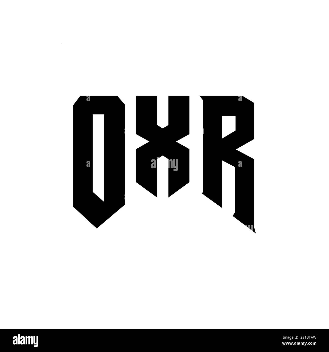 Oxr logo design hi-res stock photography and images - Alamy