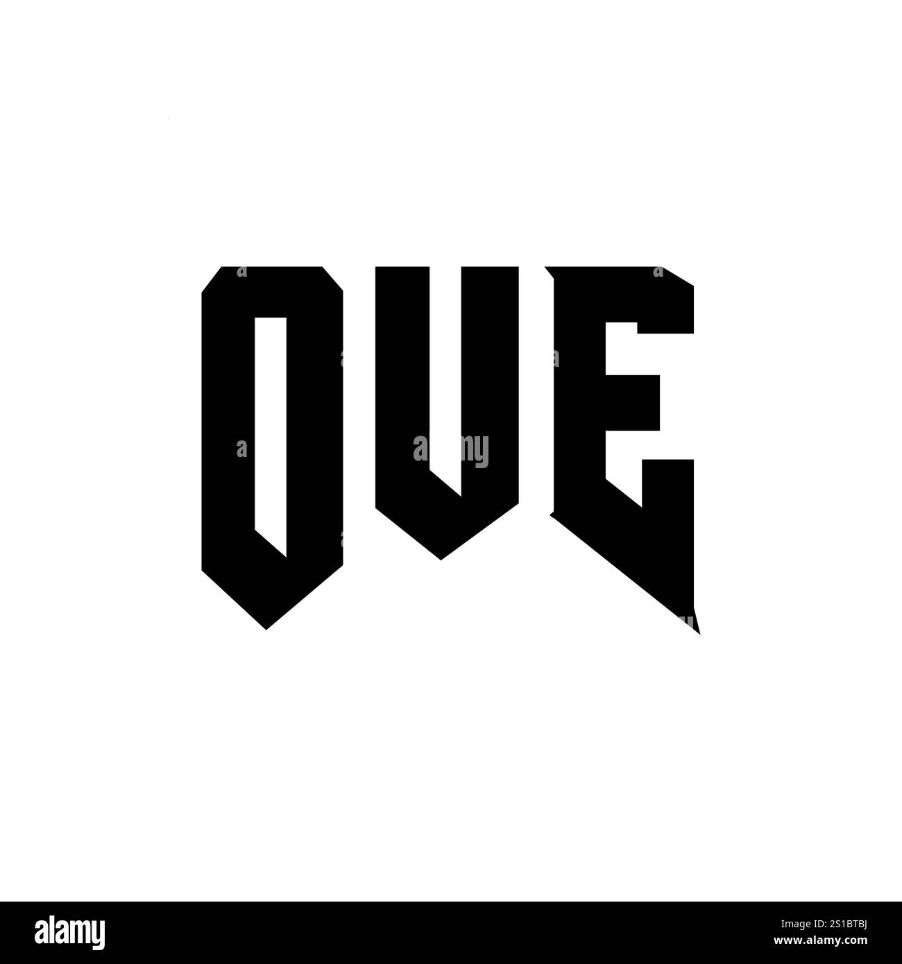 OUE letter logo design for technology company. OUE logo design black ...