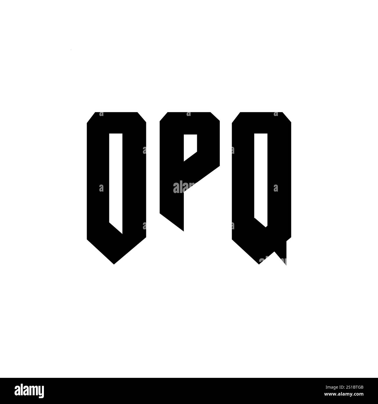 Opq logo design hi-res stock photography and images - Alamy
