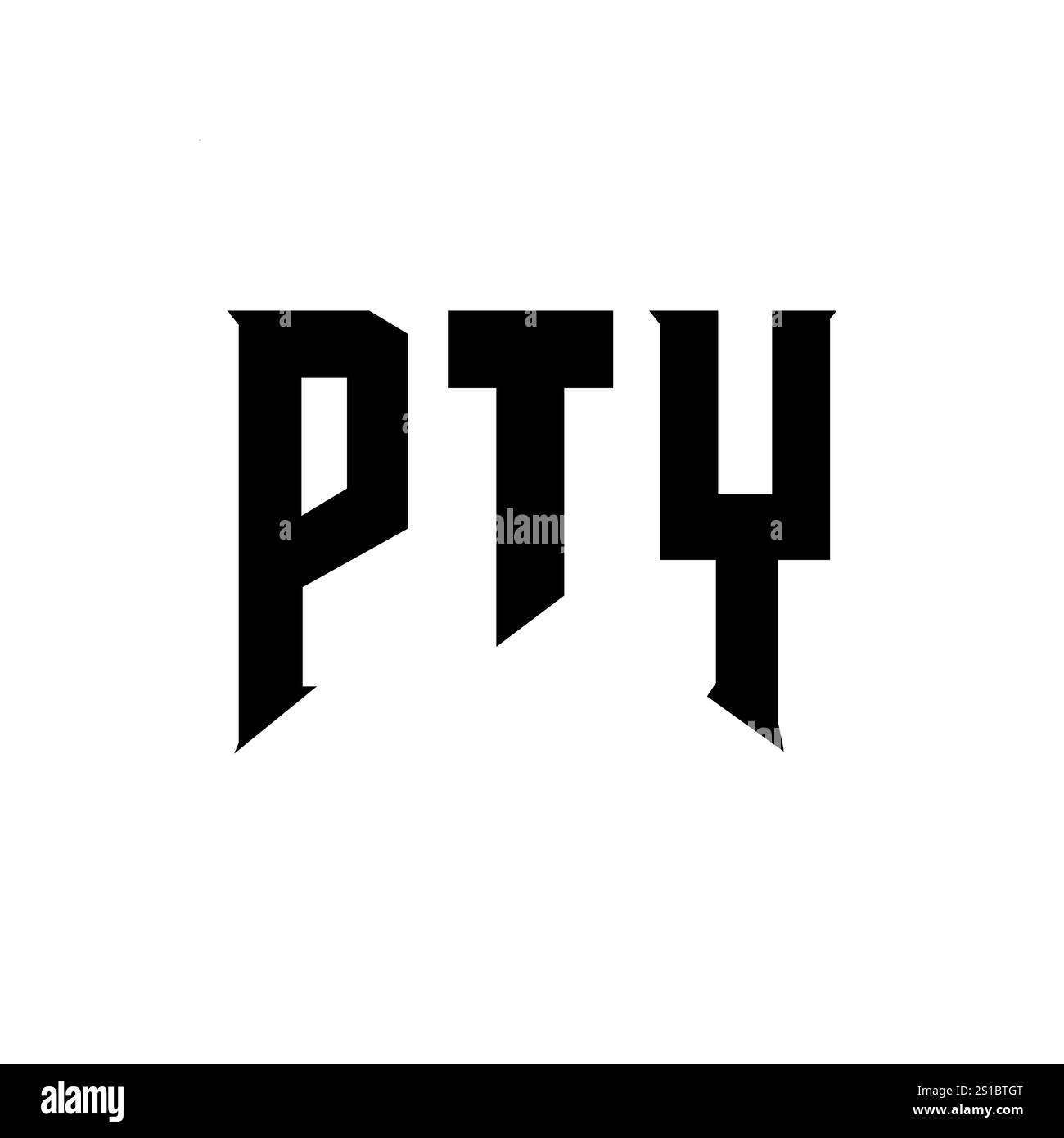 Pty logo design Cut Out Stock Images & Pictures - Alamy