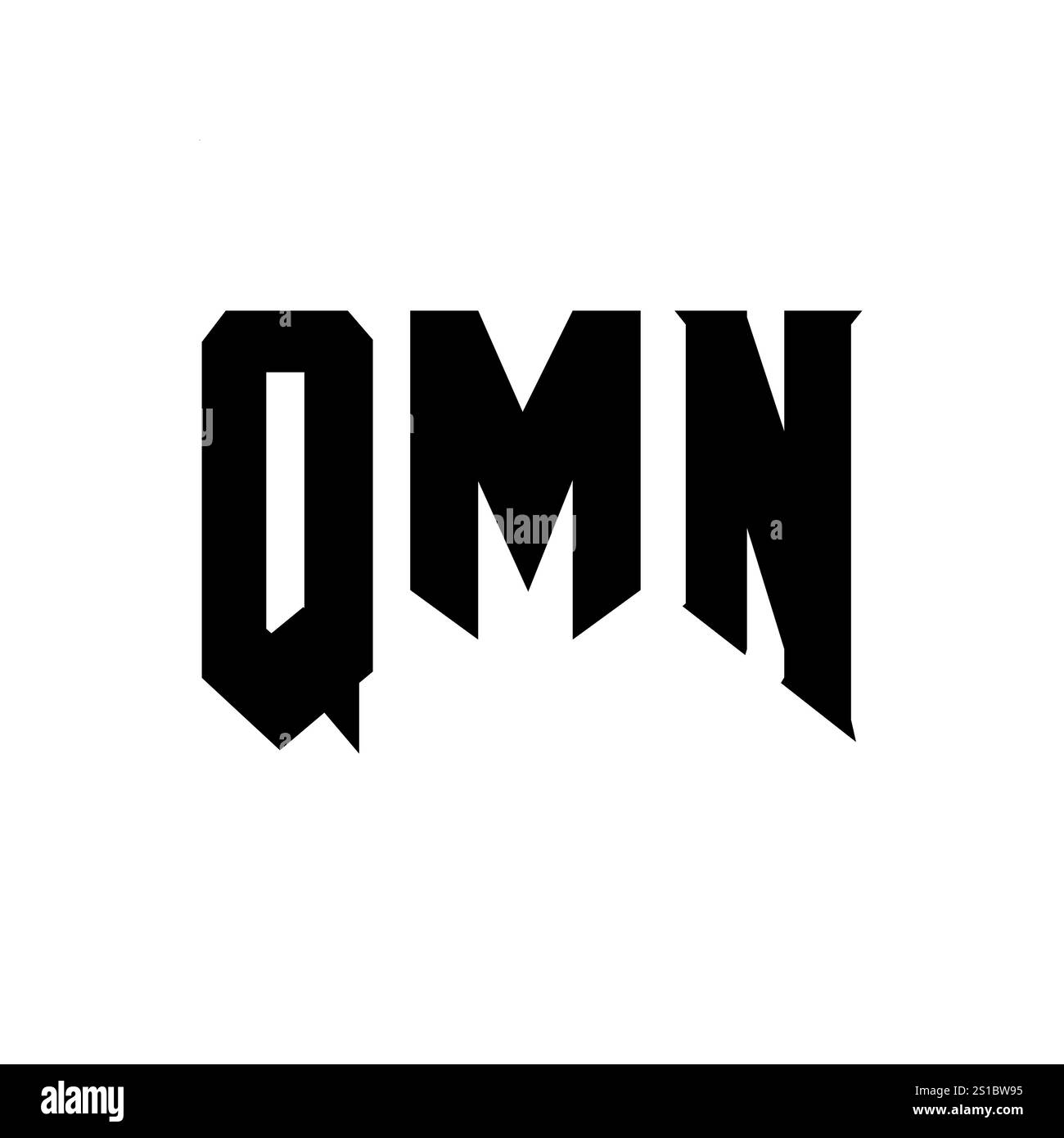 Qmn logo design hi-res stock photography and images - Alamy