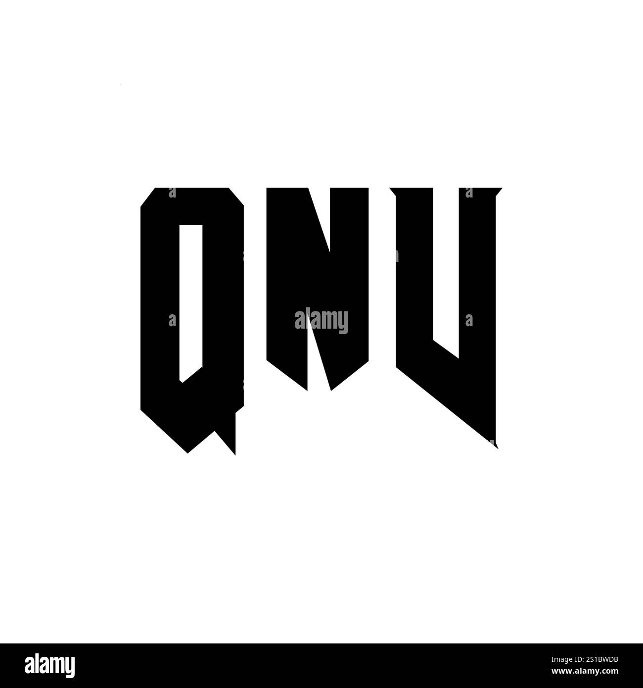 Qnv logo design hi-res stock photography and images - Alamy