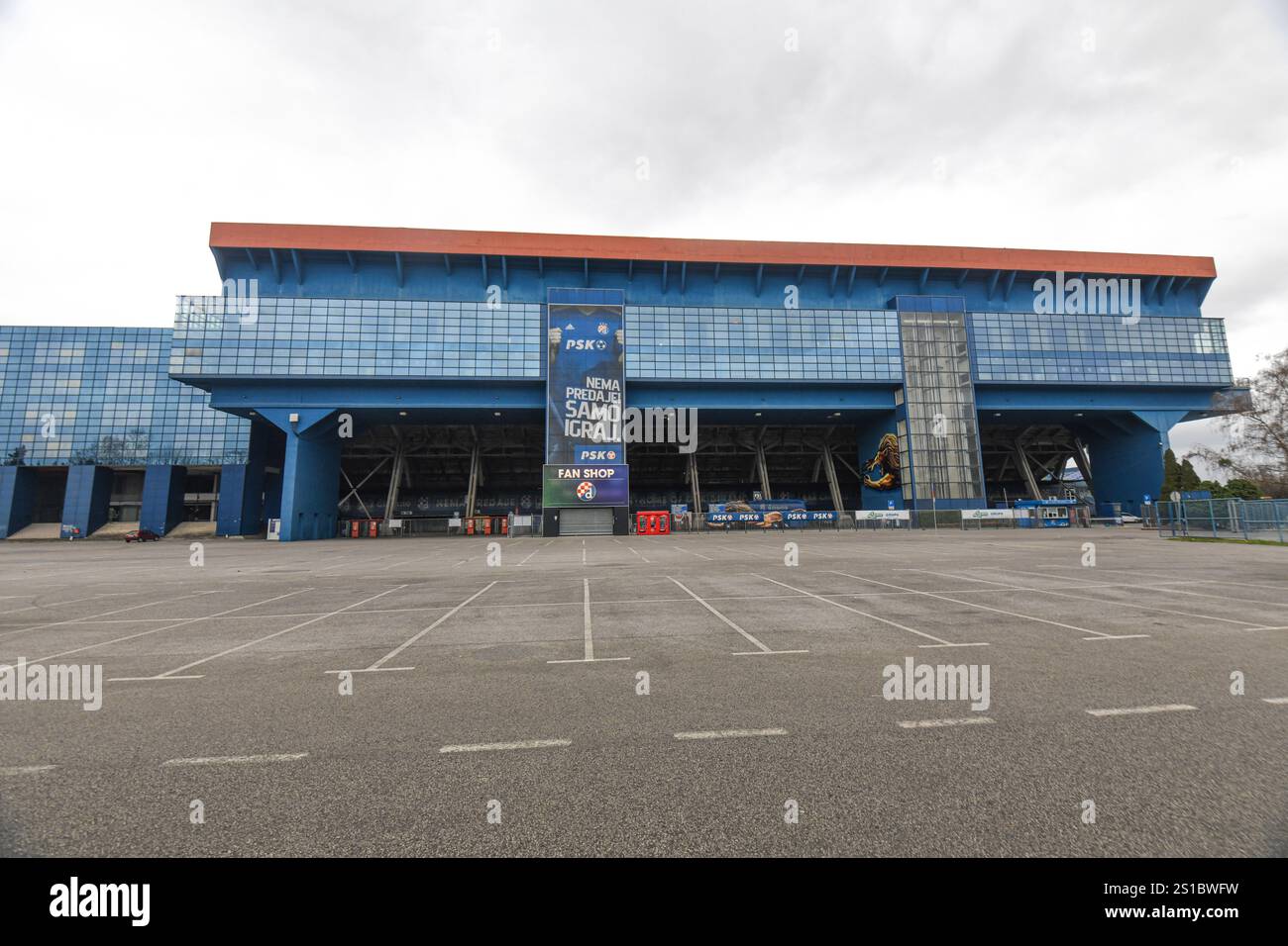 Maksimir Stadium (Dynamo Zagreb). Zagreb, Croatia Stock Photo - Alamy
