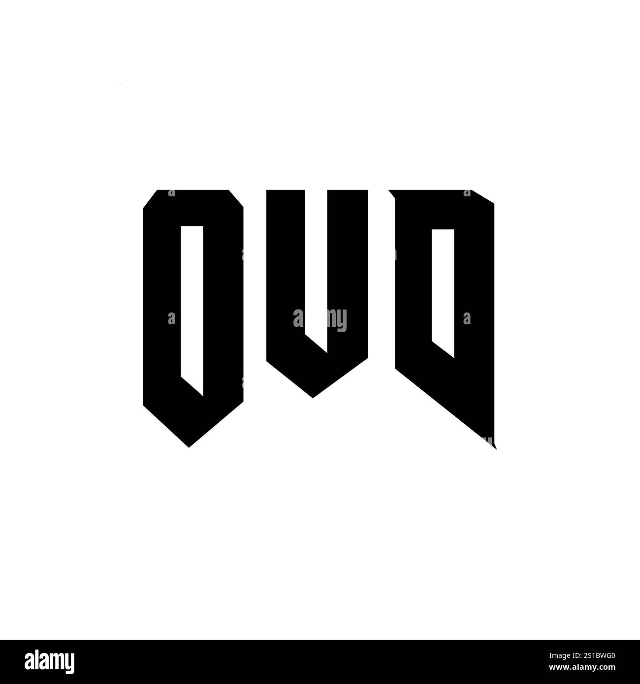 OUD letter logo design for technology company. OUD logo design black ...