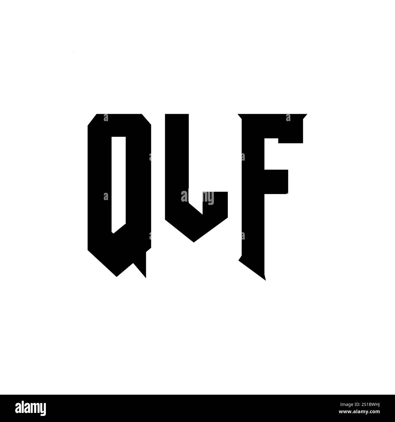Qlf logo design hi-res stock photography and images - Alamy