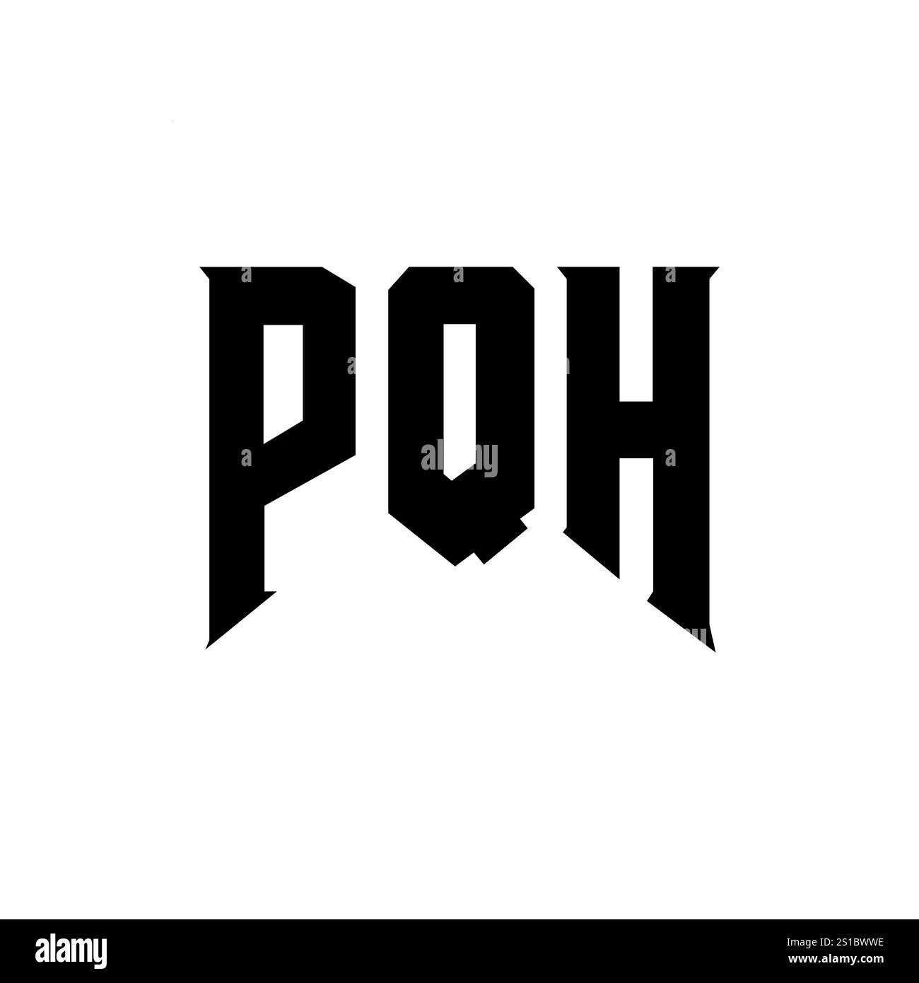 Pqh logo design hi-res stock photography and images - Alamy